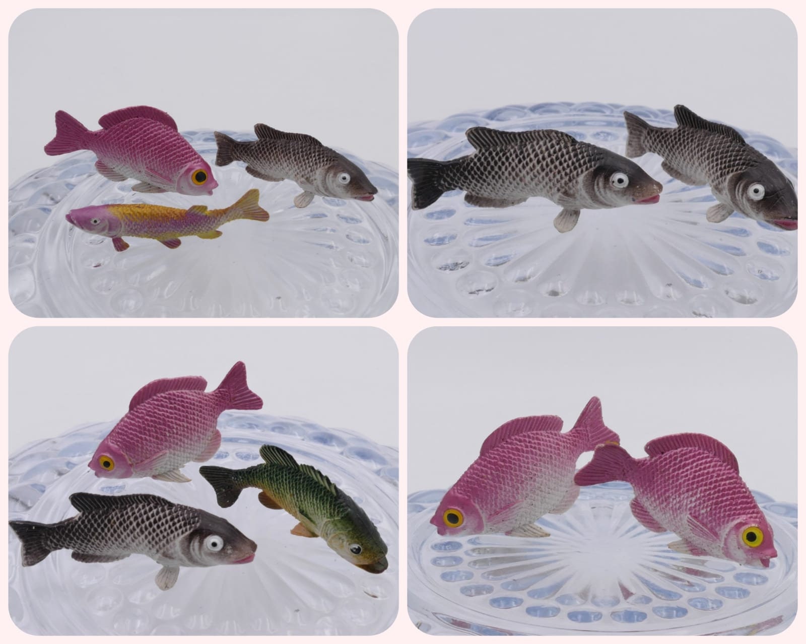 Mid-century Hand-painted Plastic Fish Toy Collectible Food - Etsy