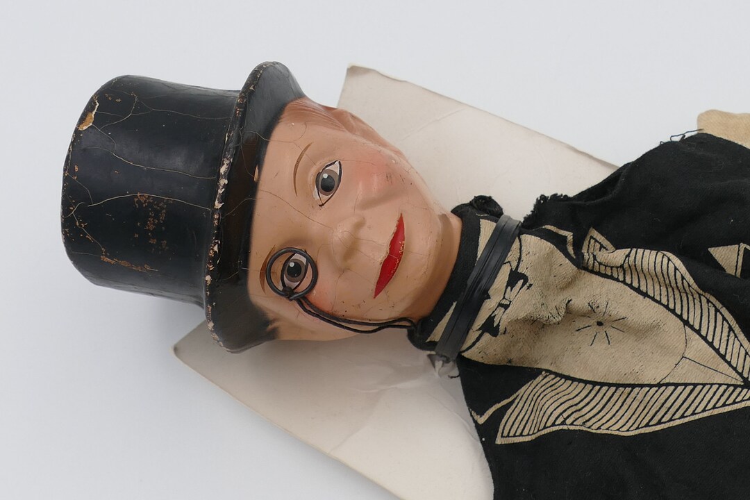1930's Edgar Bergen's Charlie Mccarthy Inc Composition Cloth Puppet - Etsy