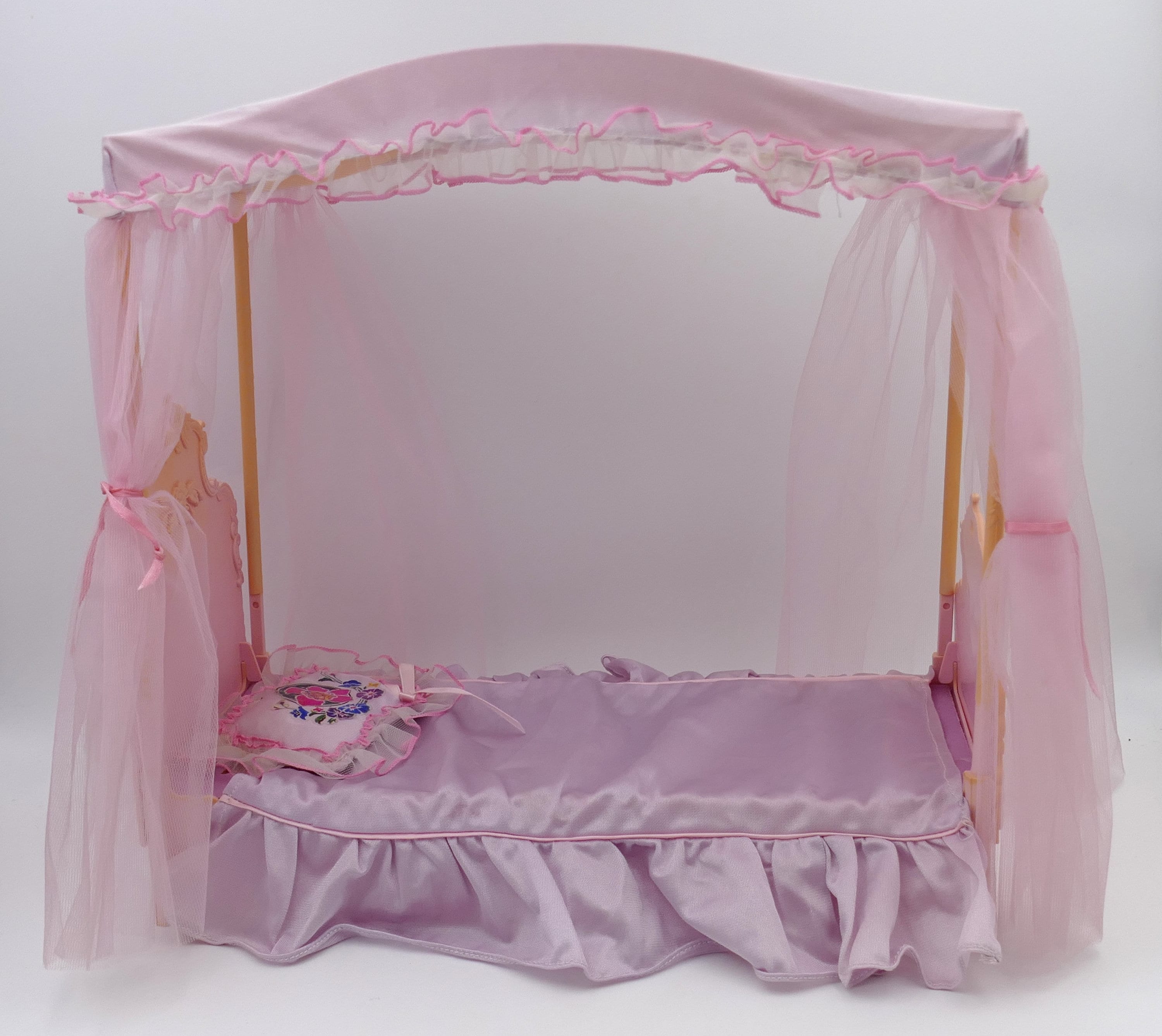 1983 Creata Flower Princess Fairtytale Dream Bed Fashion Doll Furniture Canopy Bed Original Box Etsy Canada