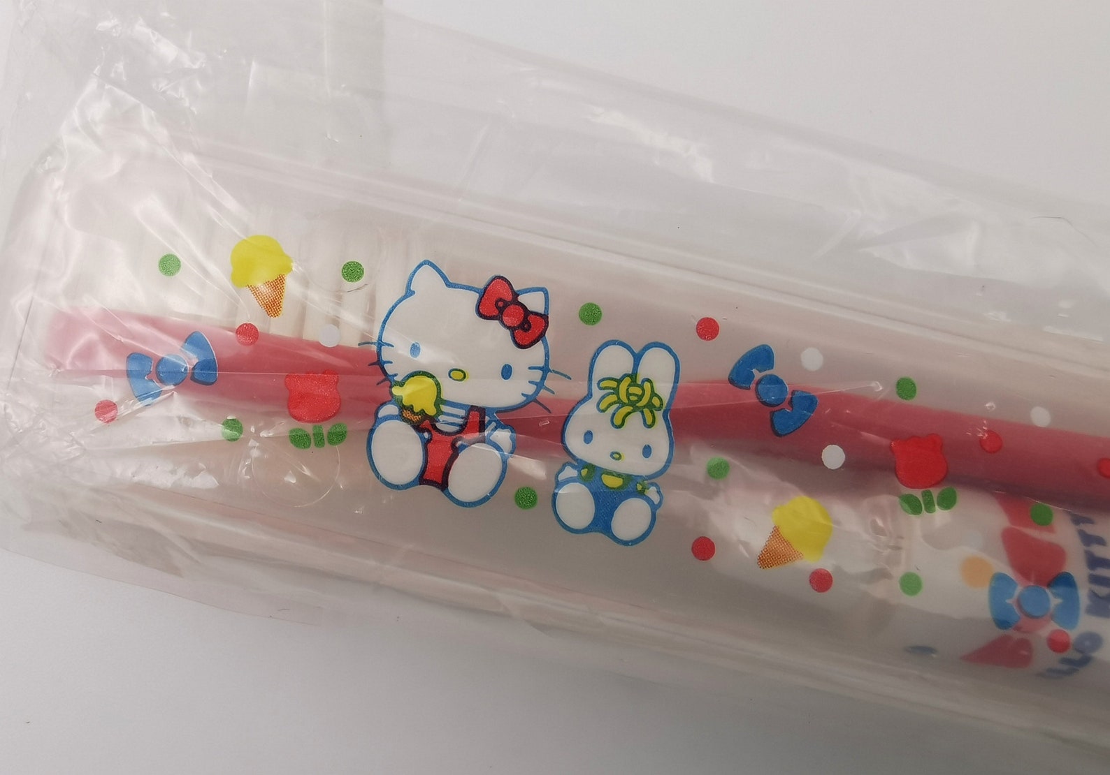 1976 Vintage Sanrio/Kawaii Hello Kitty Toothbrush Set 可愛い | Etsy
