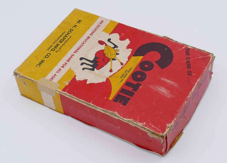 Vintage 1950's the Game of Cootie Beetle Dice Game Original Box - Etsy