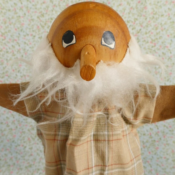 Old Man Puppet - Etsy