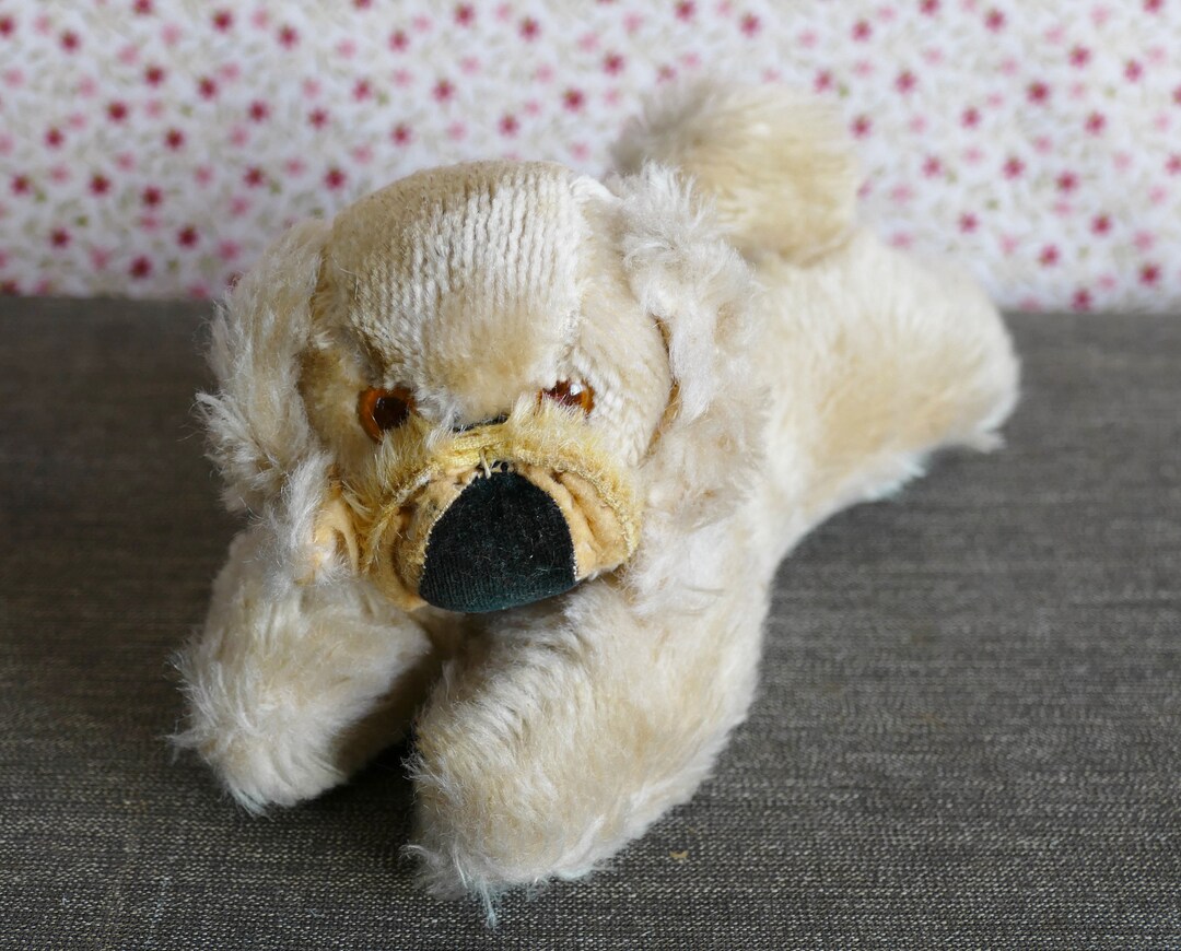 1960's Pekingese Dog Plush Soft Toy Figurine Collectible Unusual - Etsy