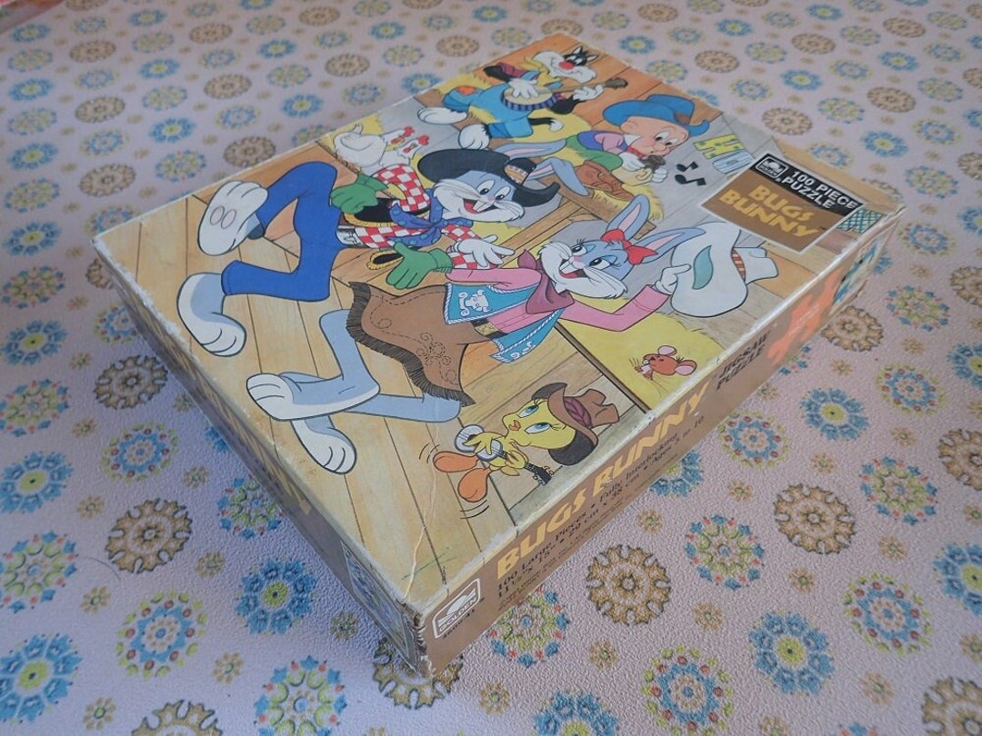 Vintage 1983 Bugs Bunny Puzzle - Etsy