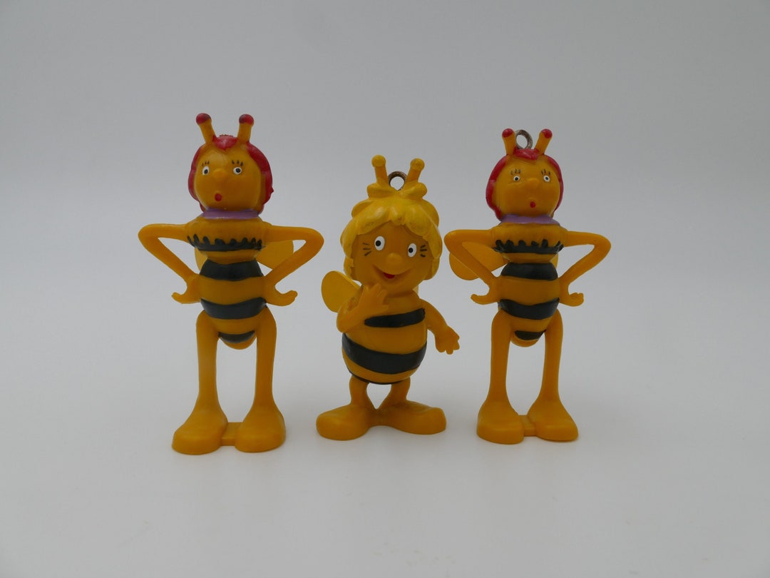 Trio of 1976 Maja the Bee Miss Cassandra Figurines - Etsy