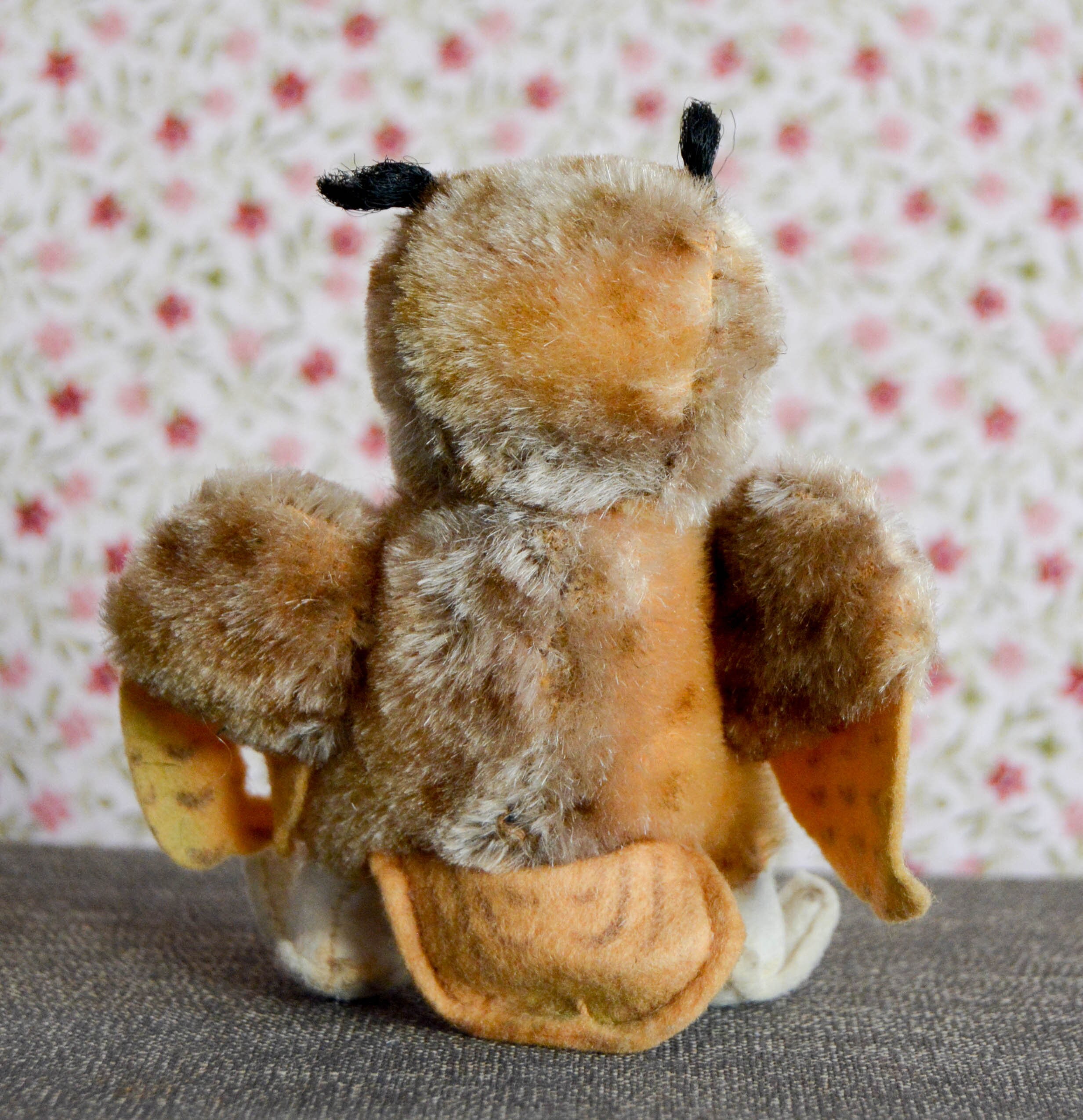 1960's Steiff Wittie Owl Mohair Figurine Collectible - Etsy