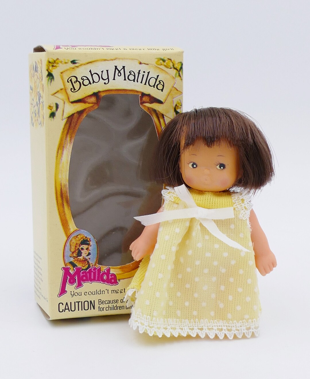 Vintage 1970s Pedigree Baby Matilda Doll Hong Kong Original Packaging ...