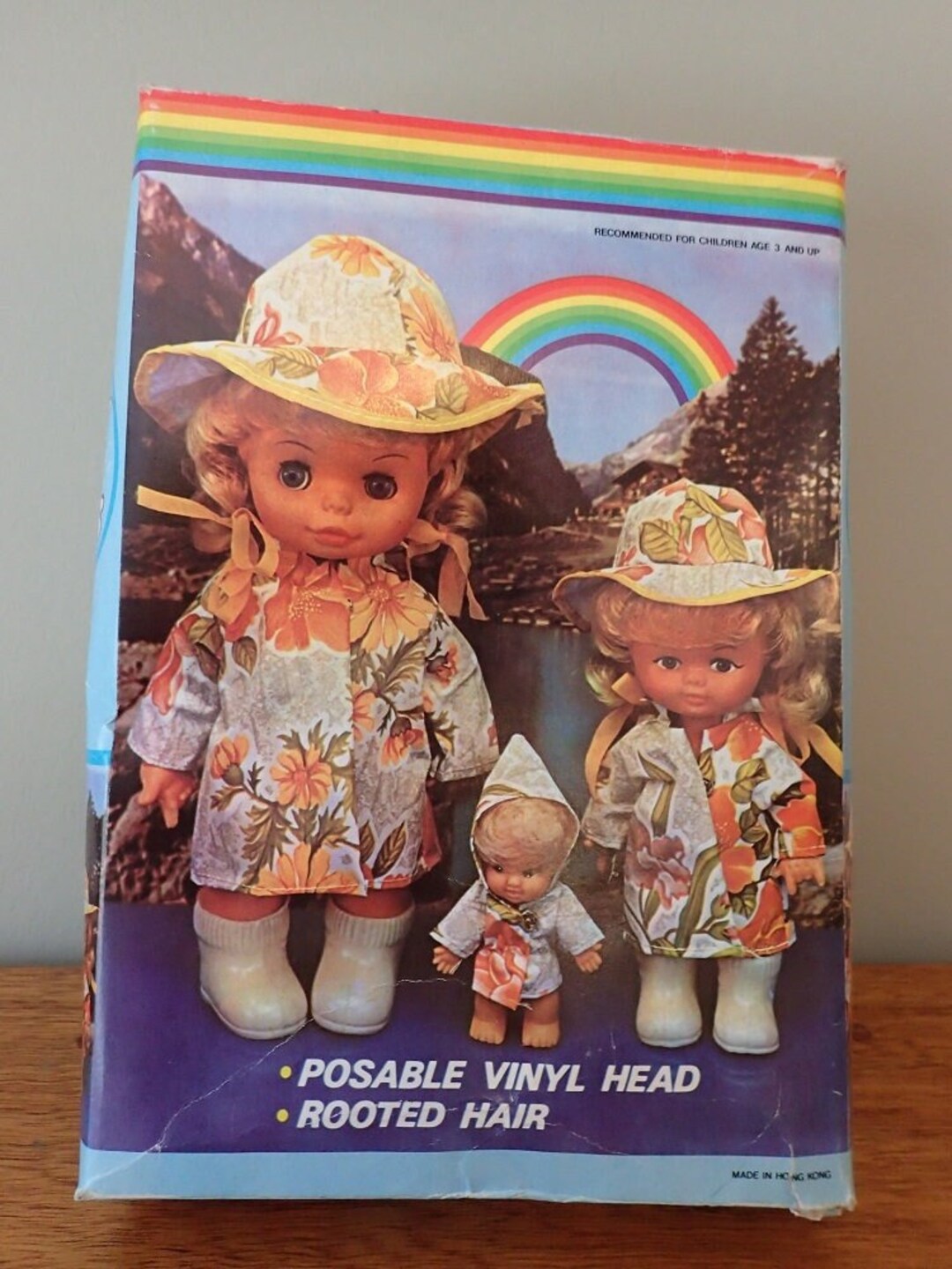 Vintage Rainy Days Doll Set - Etsy