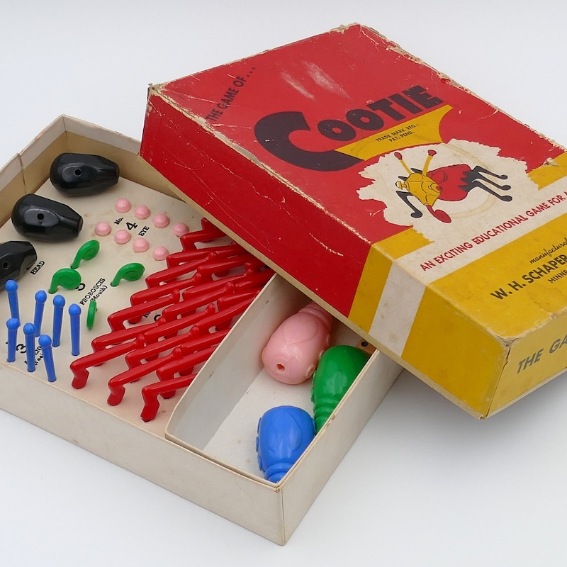 Vintage Cootie Game - Etsy