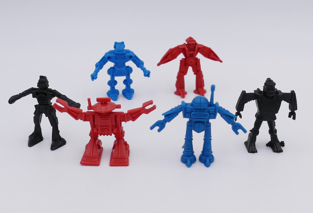 1984 Arco Rogun Plastic Robot Figurines Hong Kong - Etsy