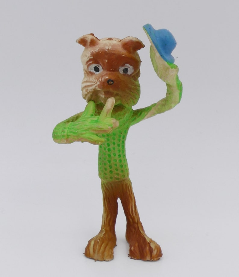 1980's Pair of Rubber Hound Dog Bendy Figurines Hong Kong - Etsy