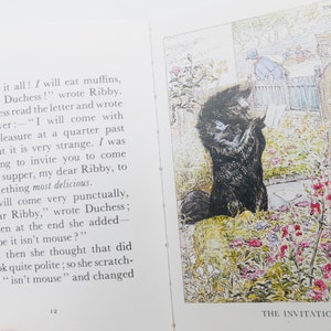 Vintage Beatrix Potter Miniature Book Postcards Collectibles - Etsy