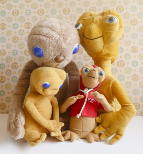 Vintage 1980s E.T. Extra Terrestrial Plush Soft Toy Lot Pick and Choose Option Etsy UK