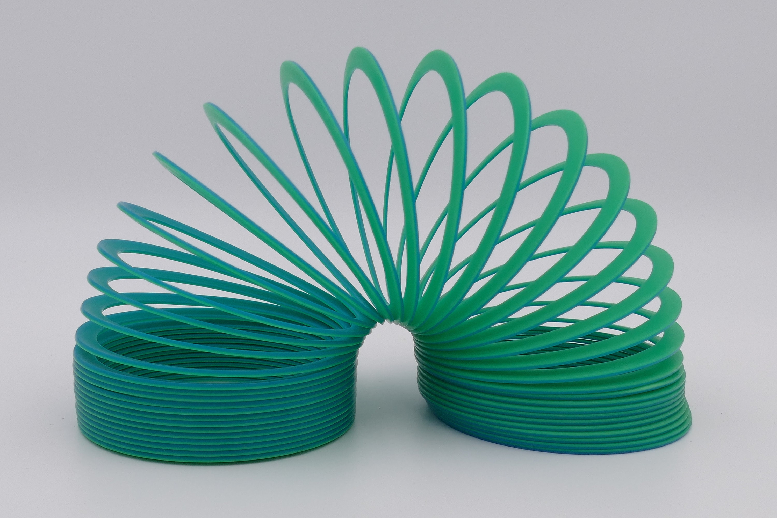 Vintage Original Plastic Slinky Walking Spring Toy Original Packaging ...