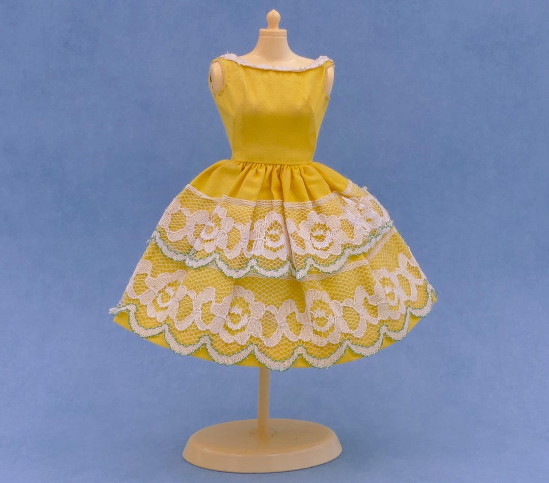 1965 Original Mattel Francie Barbie Clothing Fresh as a Daisy #1254 - Etsy