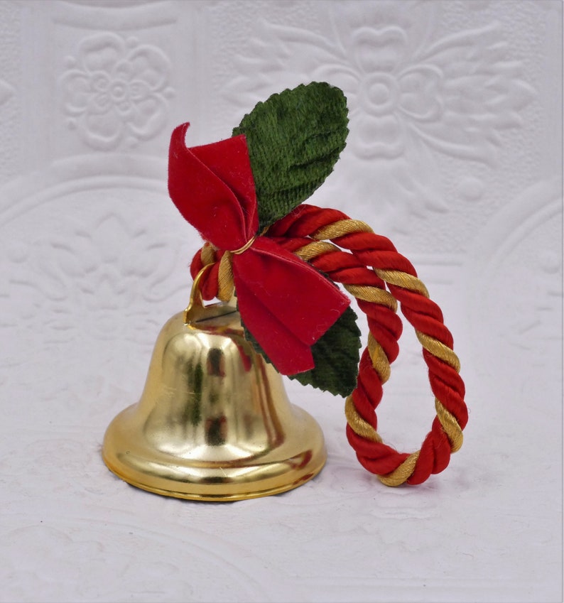 Vintage Mid-century Christmas Bell Ornaments Decorations - Etsy