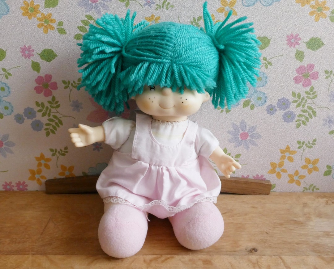 1980's Yarn Hair Doll Ice Cream Doll Komfy Kids Doll - Etsy
