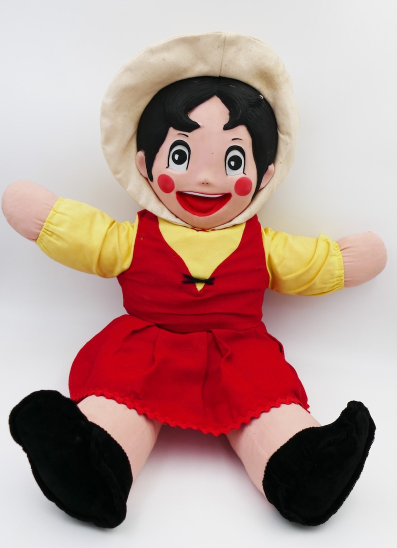Rubber Face Heidi Girl of the Alps Anime Soft Toy Rag Doll - Etsy