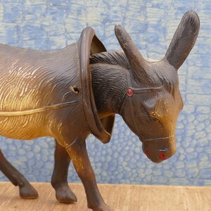 Vintage 1940's Celluloid Nodding Bobblehead Donkey Mule Animal Figurine ...