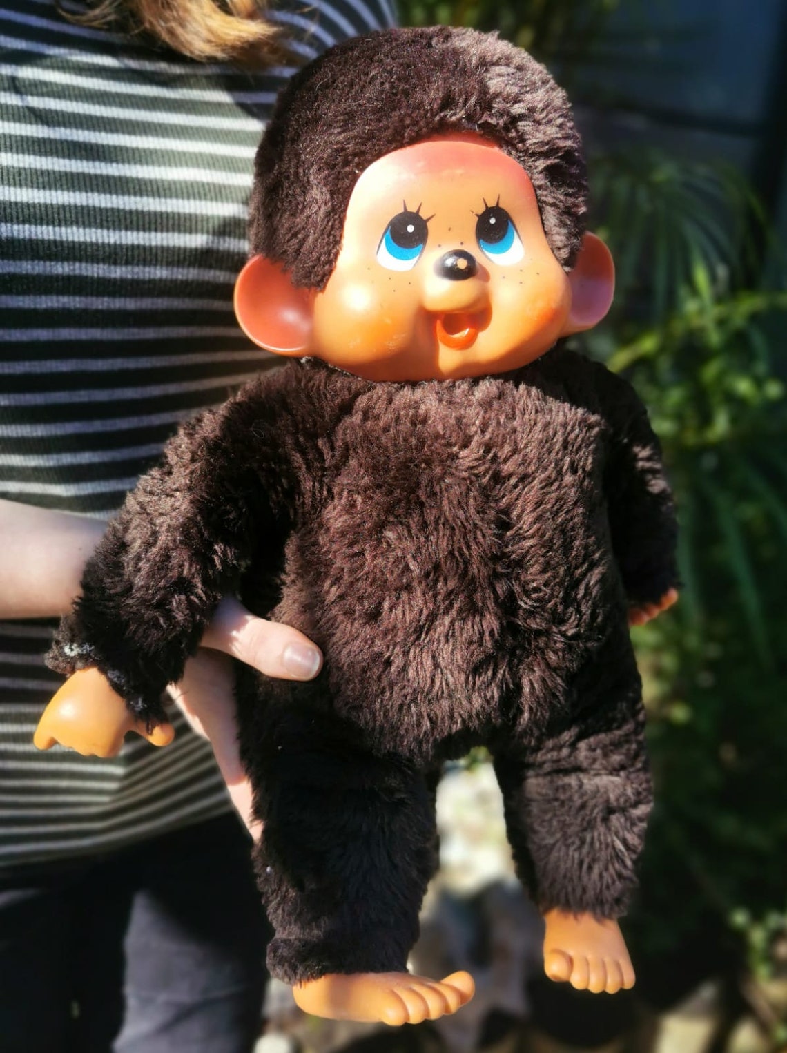 Seltenes Monchhichi XXL Jumbo 40 cm 157 Daumen | Etsy