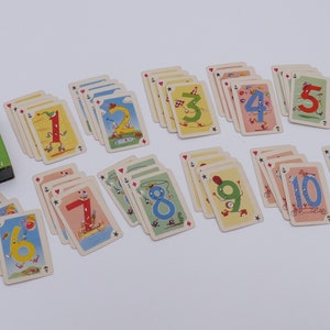 1950's Trio of Miniature Playing Cards Crazy Eights Authors Hearts ...