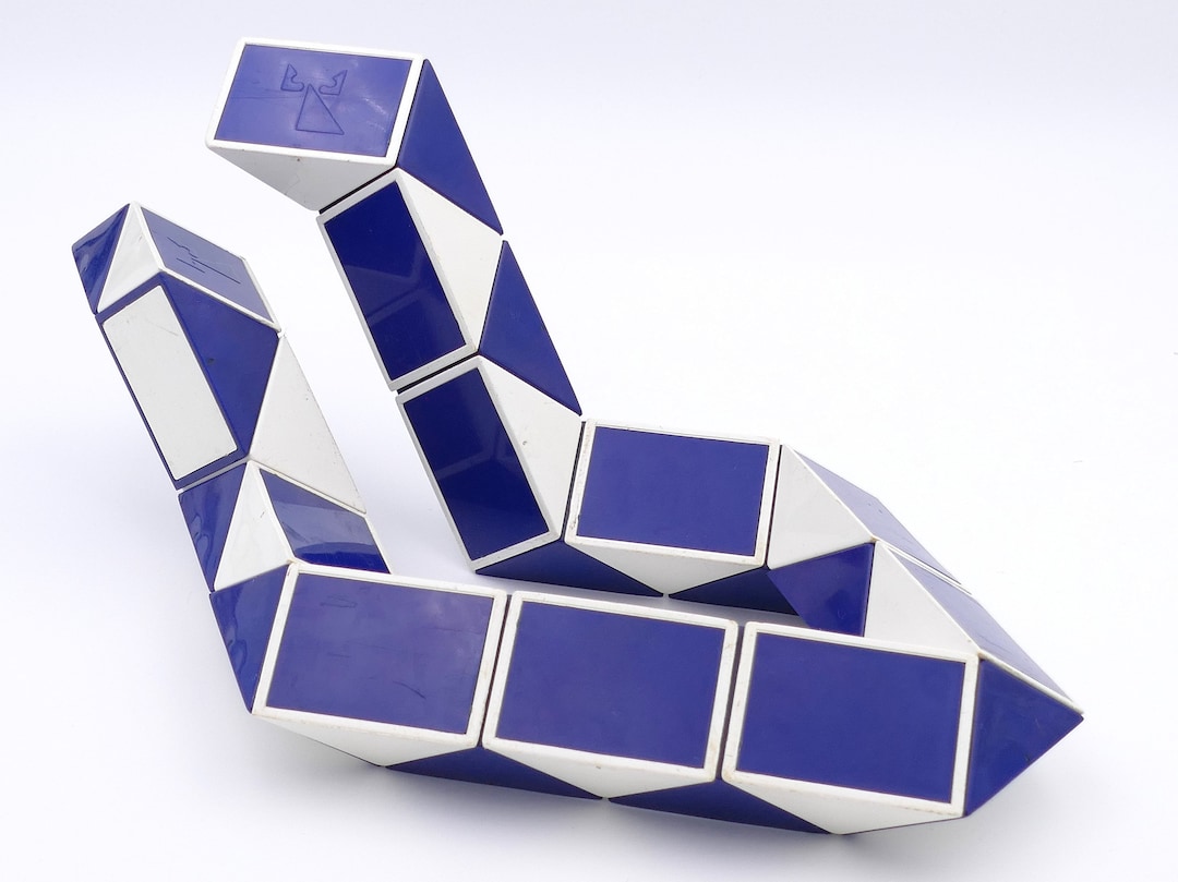 1980's Rubik's Snake / Rubik's Twist / Transformable Snake / Cube Snake ...