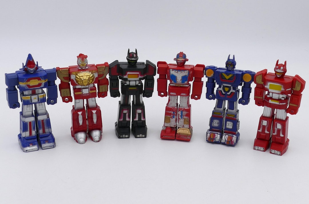 1992 Sentai Robo Collection Robot Toy Figurines - Etsy
