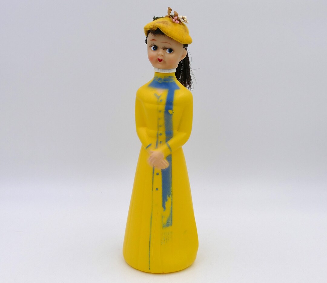 1960's Betty Bubbles Perfumed Liquid Bubble Bath Bottle Doll Head - Etsy