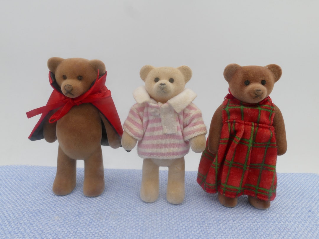Three Flocked Teddy Bears Mcdonalds - Etsy