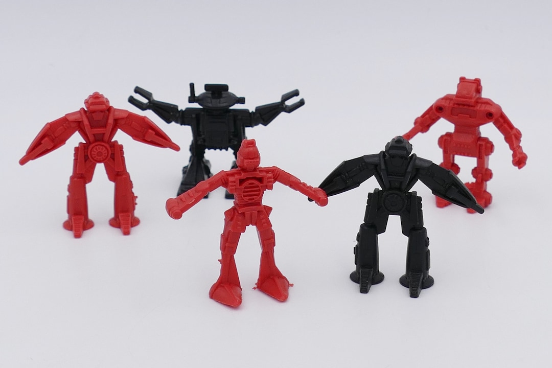 1984 Arco Rogun Plastic Robot Figurines Hong Kong - Etsy