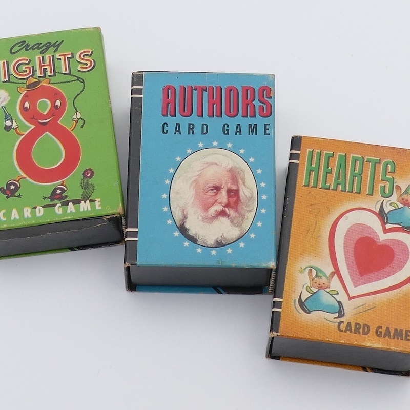 Miniature Playing Cards - Etsy