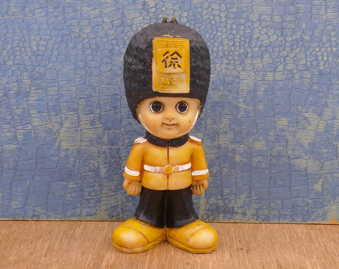 Vintage Rubber Pedestrian Crossing Guard Figurine Japan - Etsy