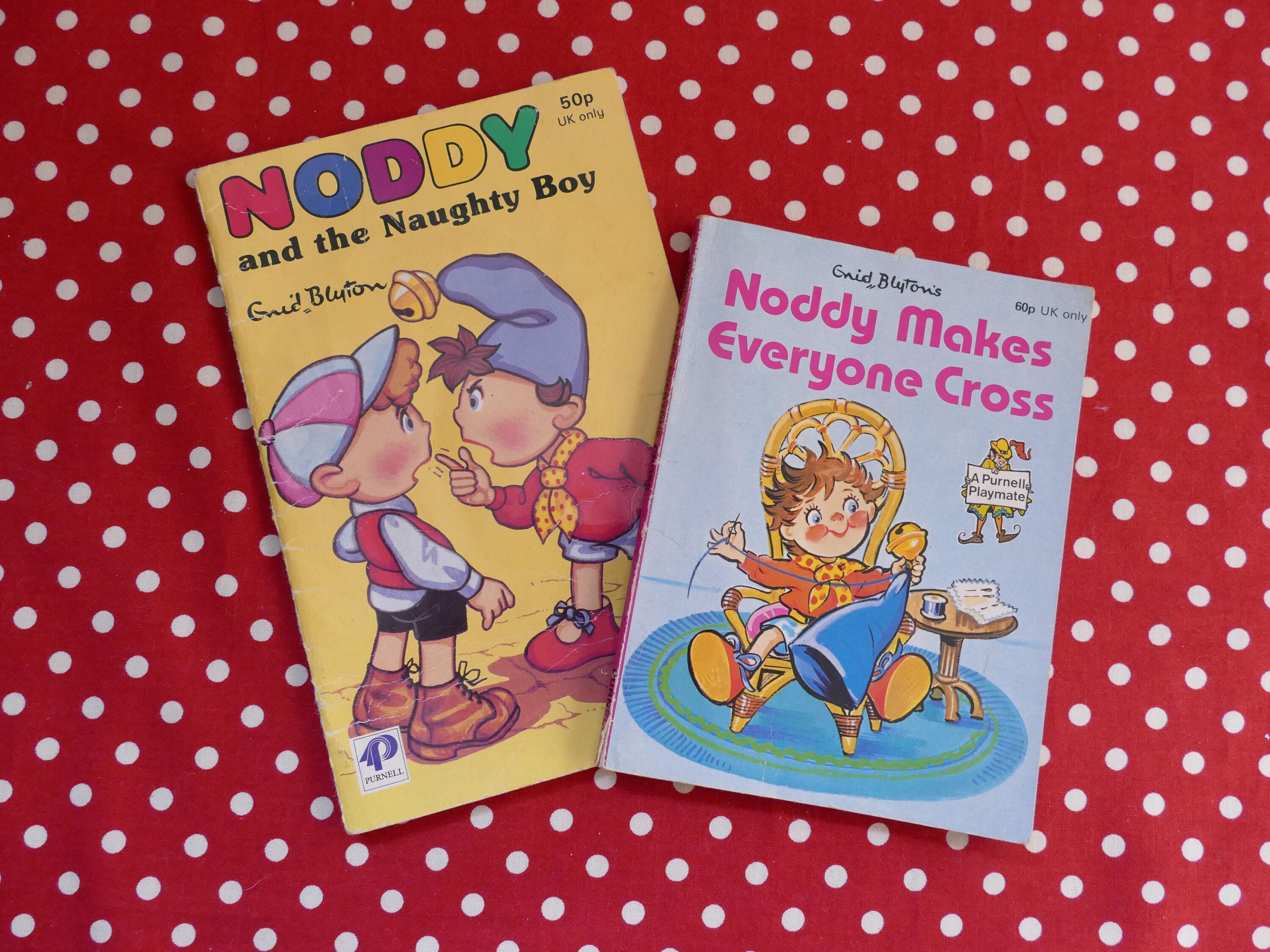 Vintage Noddy Enid Blyton Story Books | Etsy