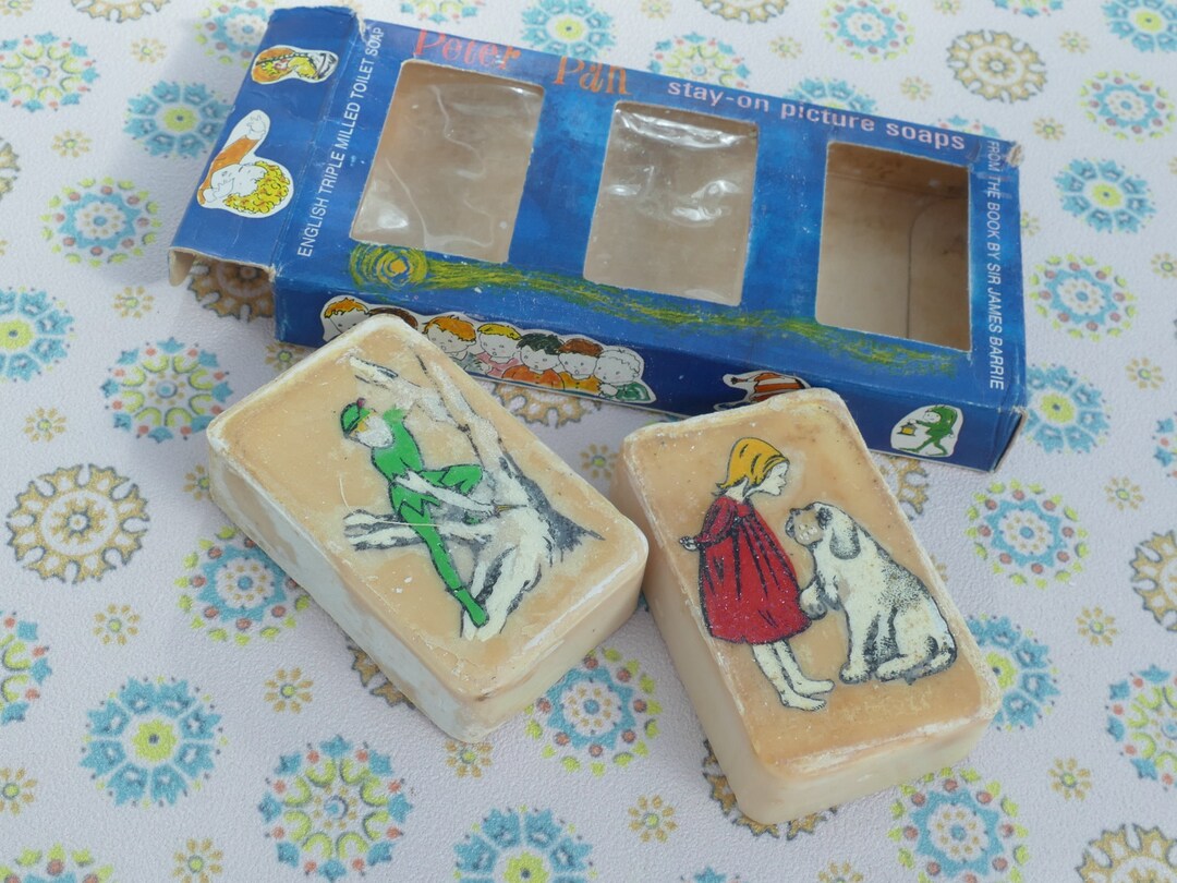 Vintage 1950's Peter Pan Picture Soap Original Box Norton England - Etsy