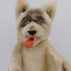 Vintage 1950's Steiff Mohair Loopy Wolf Hand Glove Puppet - Etsy