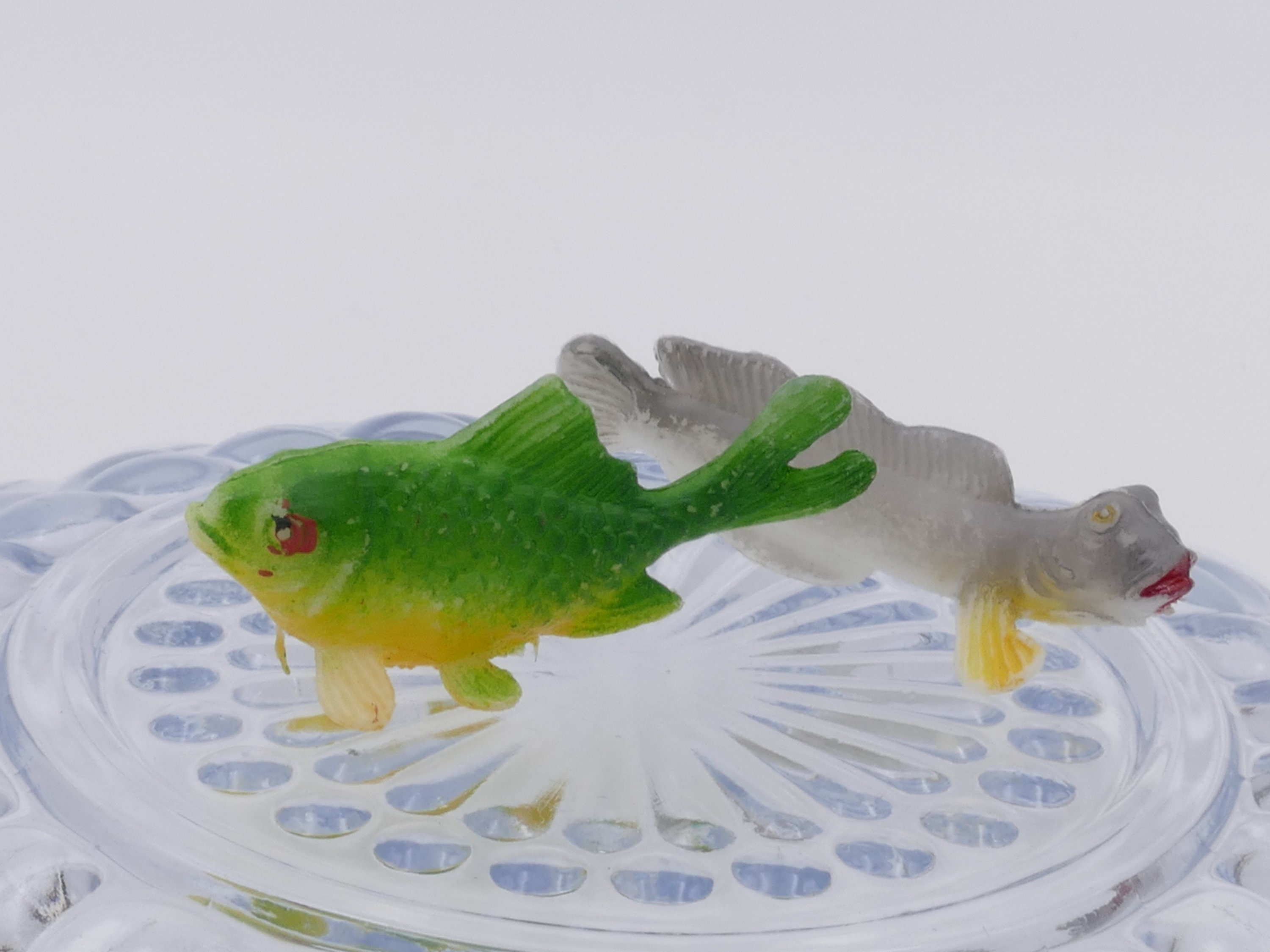 Mid-century Hand-painted Plastic Fish Toy Collectible Food - Etsy