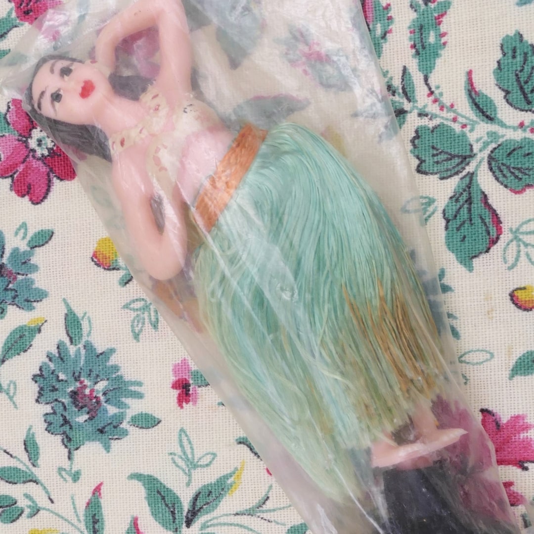 Vintage Dashboard Hula Dancer Doll Hawaii - Etsy