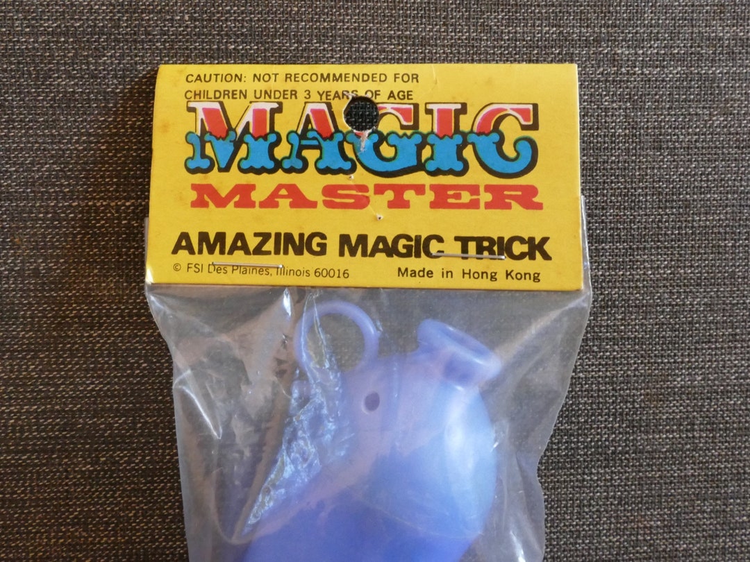 1950's Magic Tricks Pranks Gag Water Jug Trick Original Packaging - Etsy