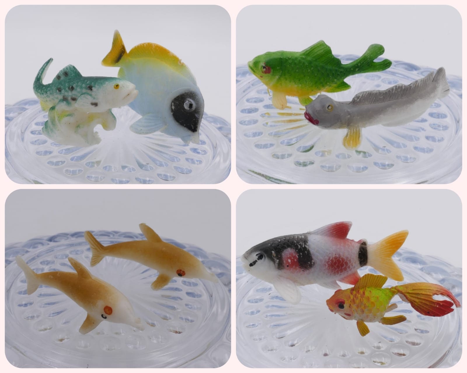 Mid-century Hand-painted Plastic Fish Toy Collectible Food - Etsy