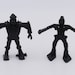1984 Arco Rogun Plastic Robot Figurines Hong Kong - Etsy