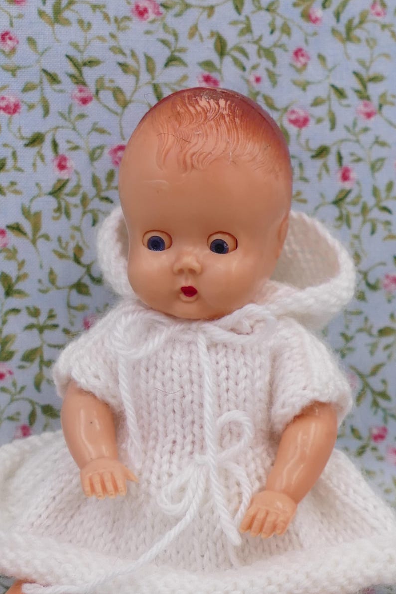 Vintage 1950's Tudor Rose Sleepy Eyed Baby Doll Hard Plastic England ...