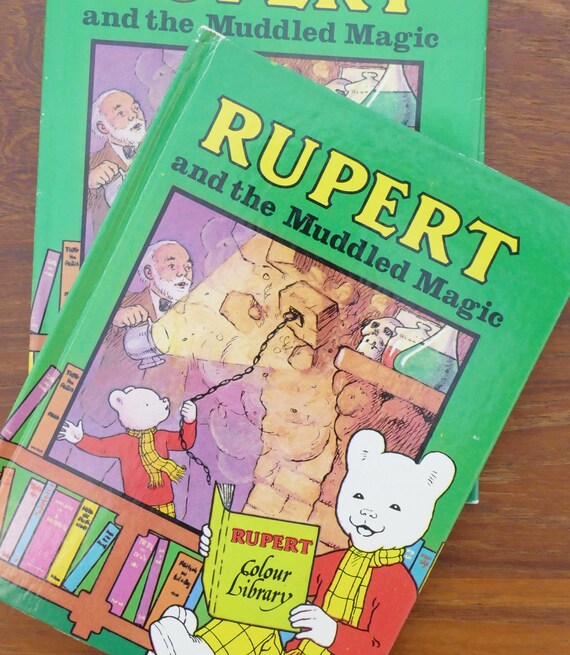 1977 Rupert the Bear Children's Book Rupert and the | Etsy