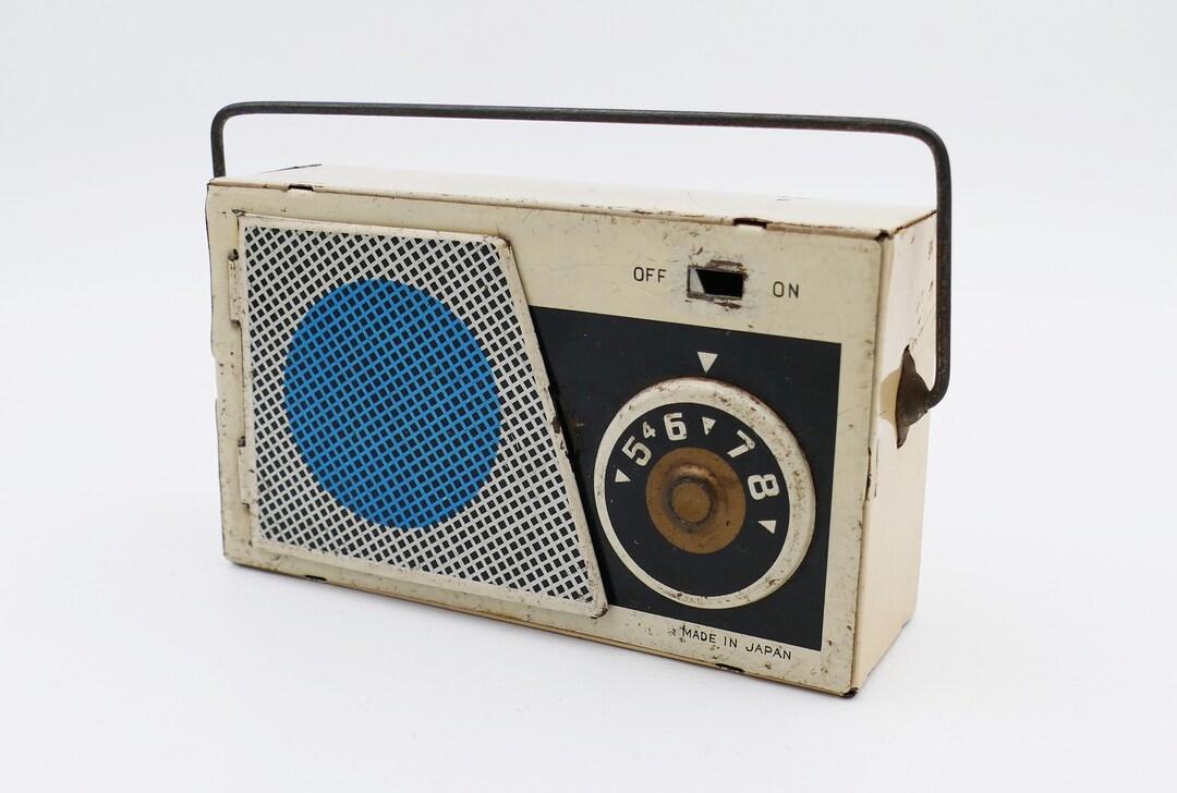 Tin Litho 1950's Prank Radio Novelty Toy Japan - Etsy