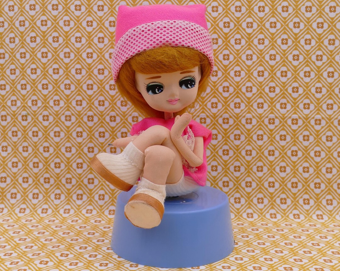 1960's Vintage Kawaii Japanese Pose Doll Bradley Big Eye Doll Ayumi ...