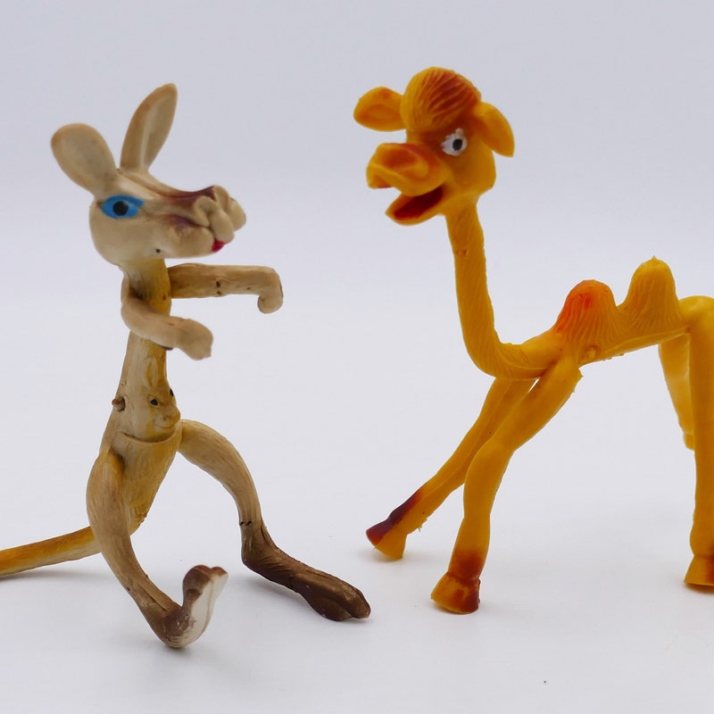 Juguete de goma bendy - Etsy México