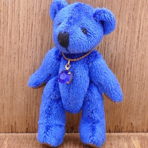 Vintage Russ Berrie Birthstone Bears Miniature Plush Jointed Teddy Bear ...