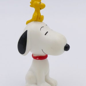 Vintage 1972 Pair of Snoopy Woodstock Rubber Toys Squeaky Toy Peanuts ...
