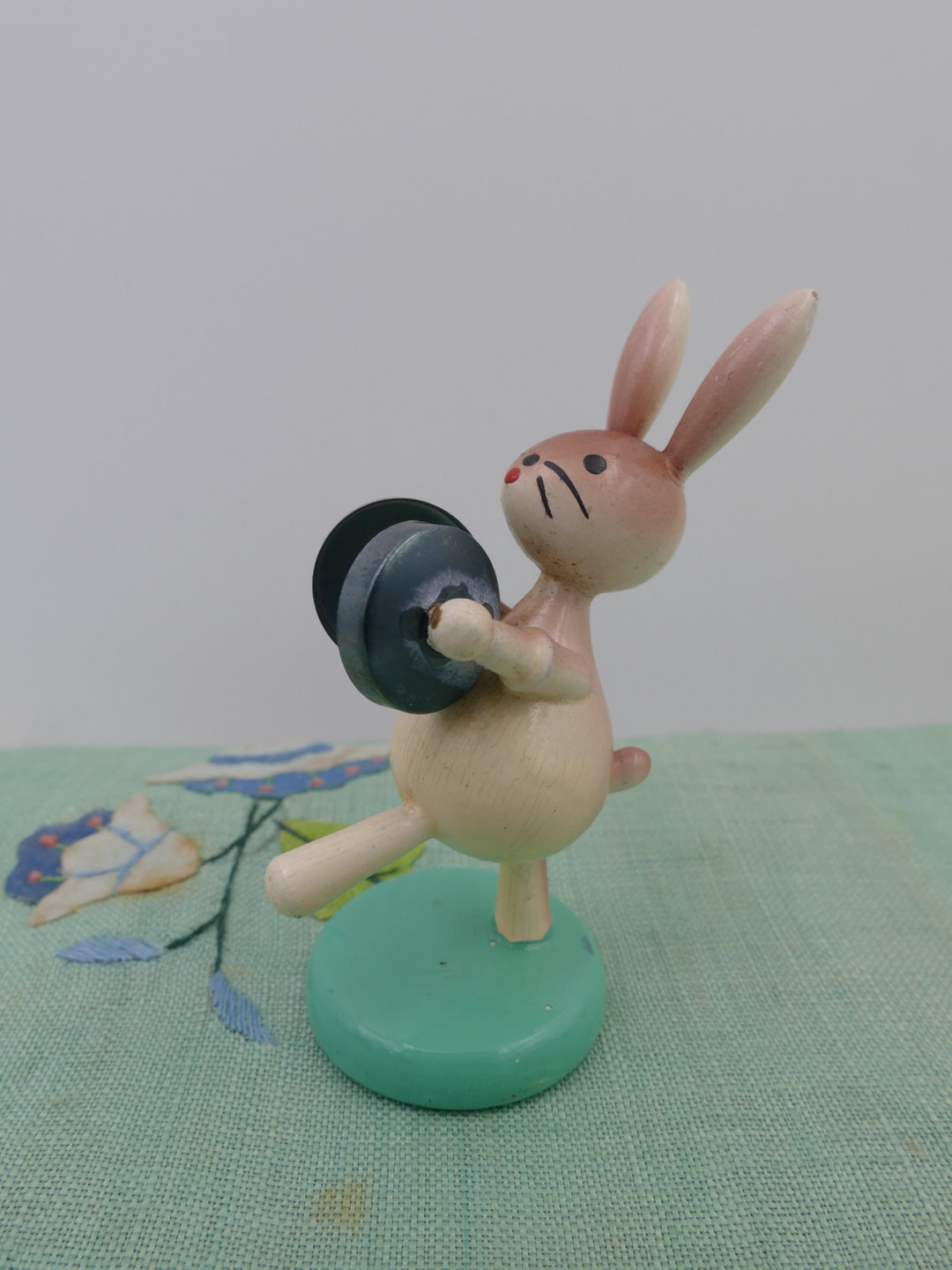 Goula Bunny Figurine - Etsy
