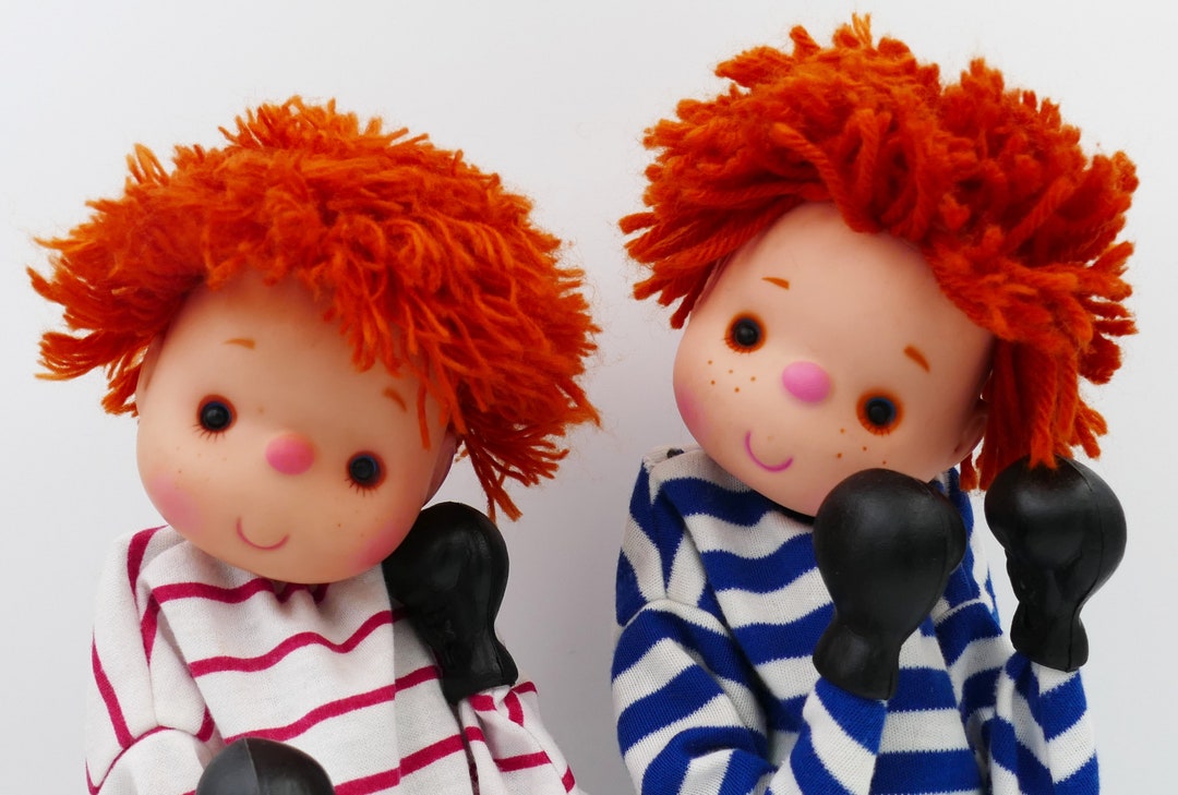 1980's Mechanical Boxing Ice Cream Puppet Dolls - Etsy