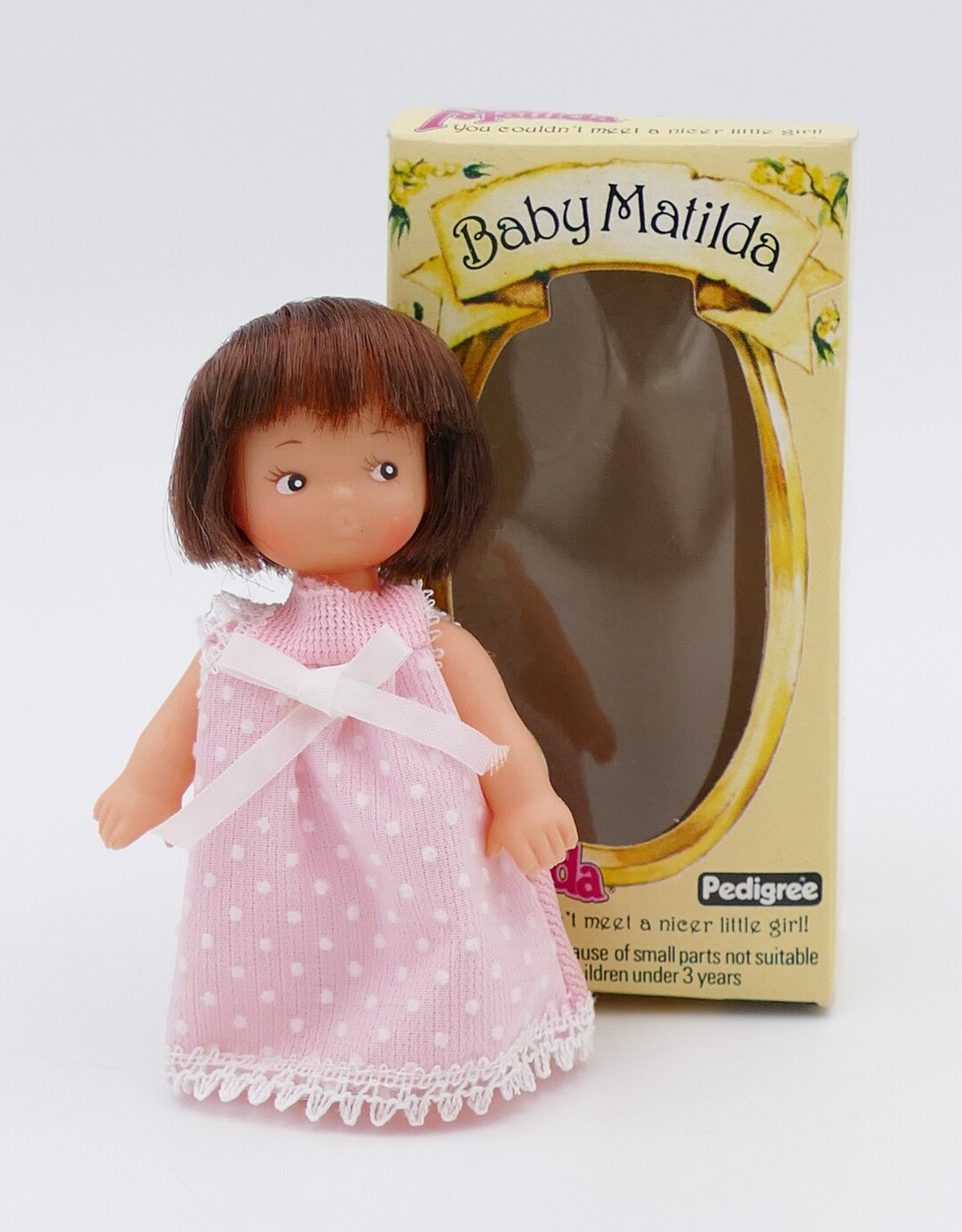 Vintage 1970s Pedigree Baby Matilda Doll Hong Kong Original Packaging ...